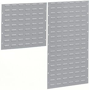 Wall Mounted Louvered Panels