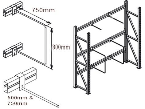 Pallet Racking Vertical Dividers